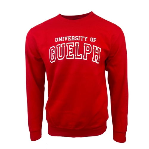 University of Guelph Bookstore - Red Varsity United Way Crew
