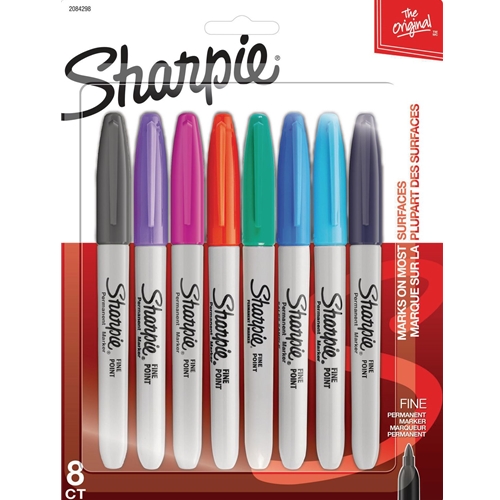 University of Guelph Bookstore - 8 Pack Fine Point Sharpies